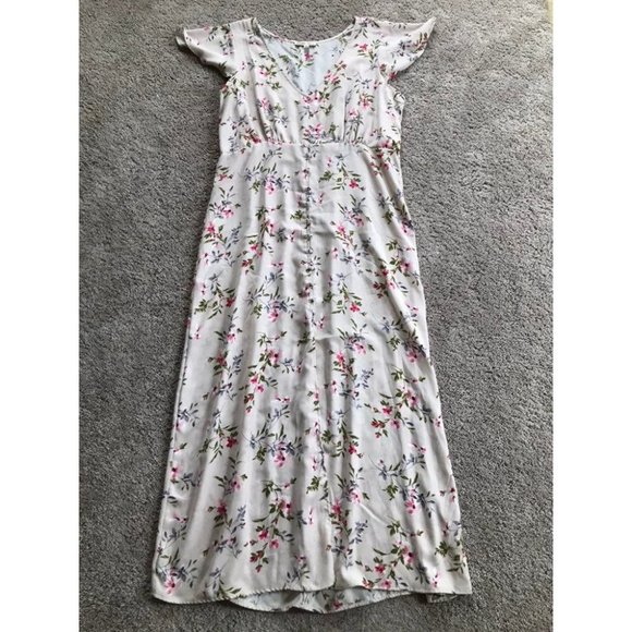 Charmed Hearts | Dresses | Charmed Hearts Womens X Thin Floral Maxi ...